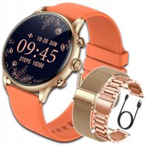 Smartwatch damski polskie menu rozmowy Zdrowie Sport Amoled Pl JG Smart - JG Smart | Sklep EMPIK.COM