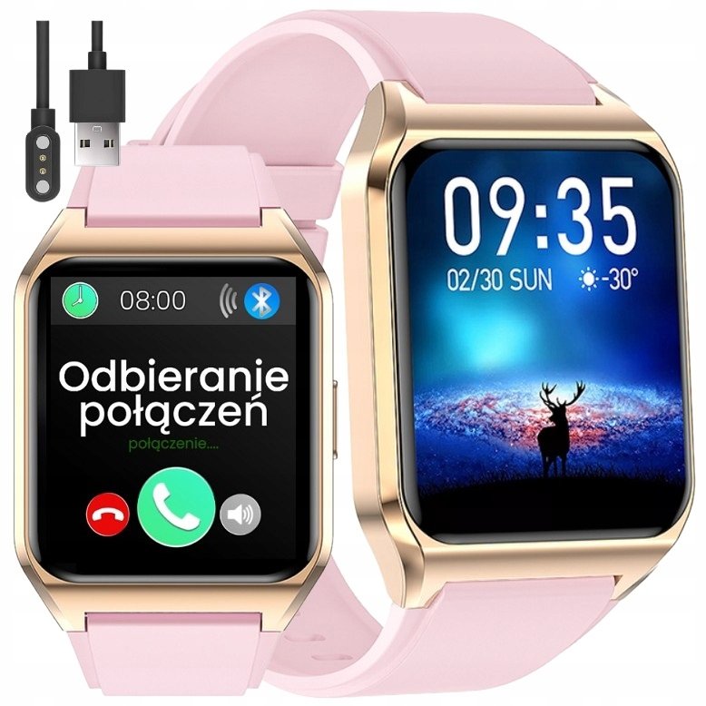 SMARTWATCH DAMSKI ZEGAREK +GRAWER ROZMOWY TERMOMETR MENU POLSKIE - DANIEL KLEIN | Sklep EMPIK.COM