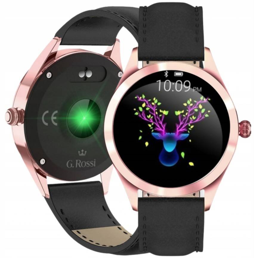 SMARTWATCH G.Rossi SW017-6 r.gold/black (zg327f) - G. Rossi | Sklep ...