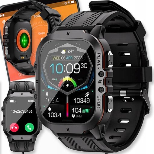 SmartWatch Męski C26 PL AMOLED FITNESS Outdoor - Inna marka | Sklep EMPIK.COM