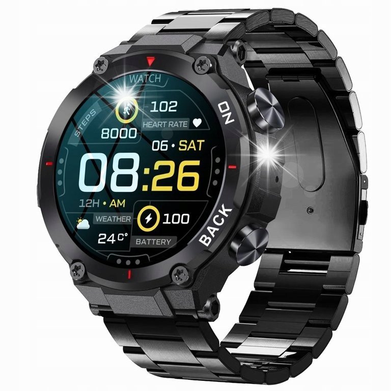 SMARTWATCH MĘSKI GRAVITY GT8-2 - z GPS (sg017b) +GRAWER - Gravity ...