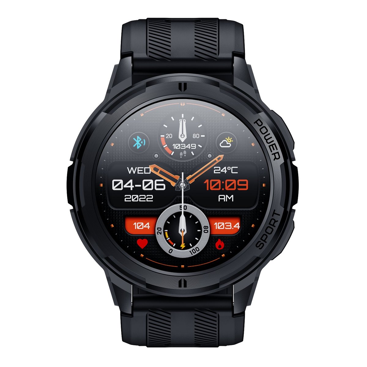 Smartwatch Oukitel BT10 czarny - Oukitel | Sklep EMPIK.COM