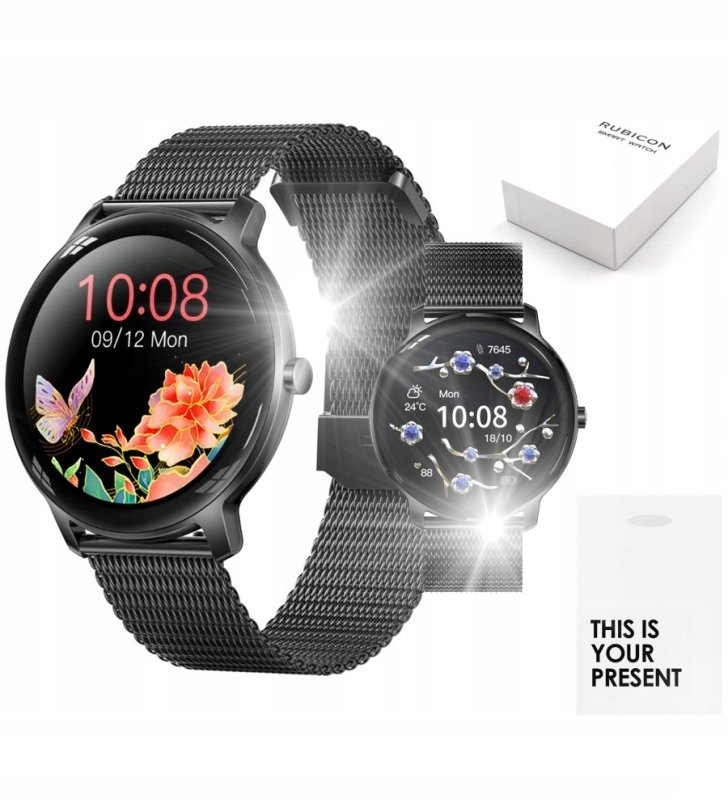SMARTWATCH RUBICON RNBE66 DAMSKI ZEGAREK BRANSOLET - Inna marka | Moda ...
