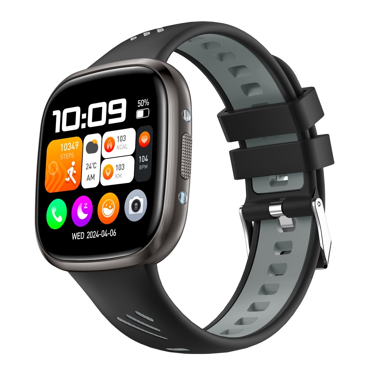 Smartwatch/Sports Watch HT31– 1.72” IP68, latarka, sport & zdrowie ...