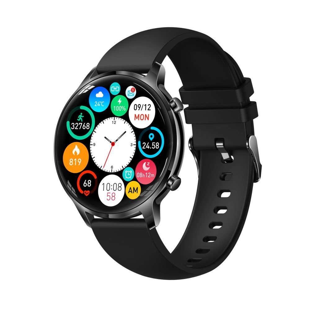 Smartwatch Zegarek Manta Kelly czarny SWU301BK - Manta | Sklep EMPIK.COM