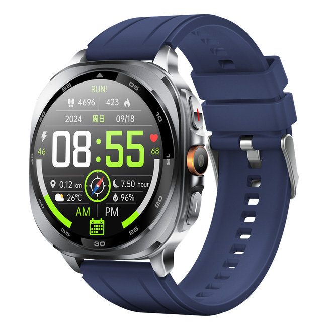 Smartwatch Zegarek Watch Menu Pl Damski Męski Rozmowy Sport Polskie ...