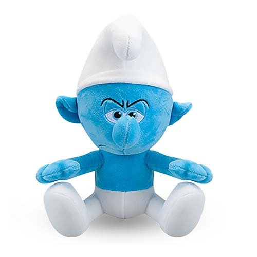 Smerf Maruda Smerfy Pluszowa Maskotka W Poz. Siedzącej 25Cm - PMS ...