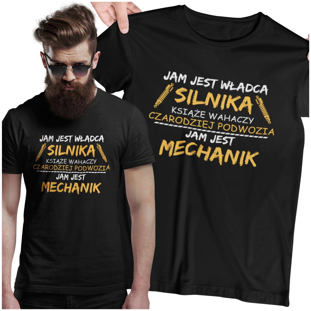 Śmieszna Koszulka Dla Mechanika Śmieszny Prezent - Mistickers | Moda Sklep EMPIK.COM