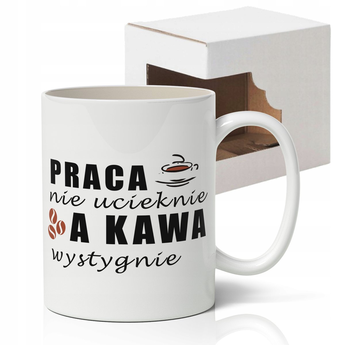 ŚMIESZNY KUBEK DO PRACY 05 prezent +DODATKOWO - StyleCouture | Sklep EMPIK.COM