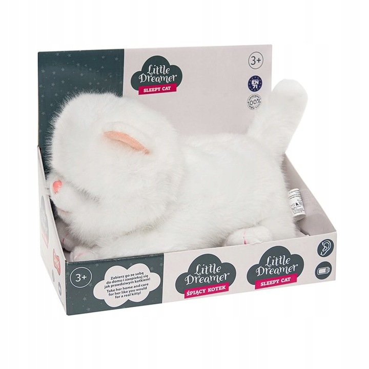 Smiki, maskotka interaktywna, Little Dreamer, Śpiący kotek - Smiki ...