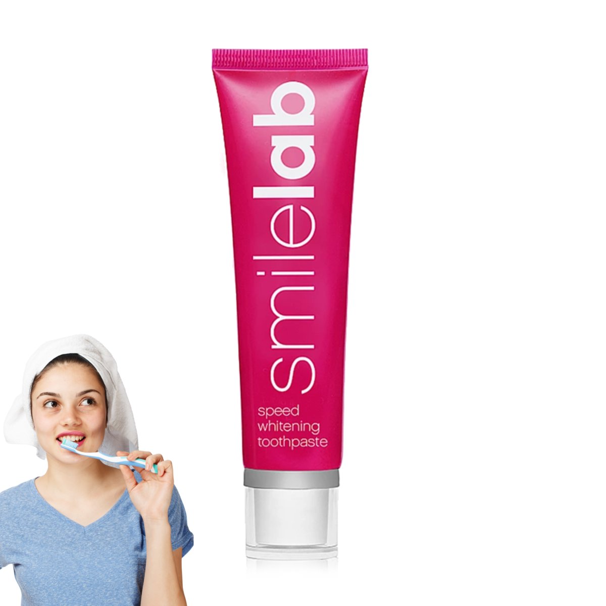 Smilelab FLASH speed wybielająca pasta do zębów - 75 ml | Sklep EMPIK.COM