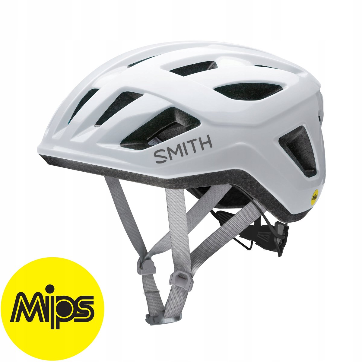 SMITH SIGNAL MIPS ROAD Kask Rowerowy Biały (White 7KD)-L - Inna marka ...