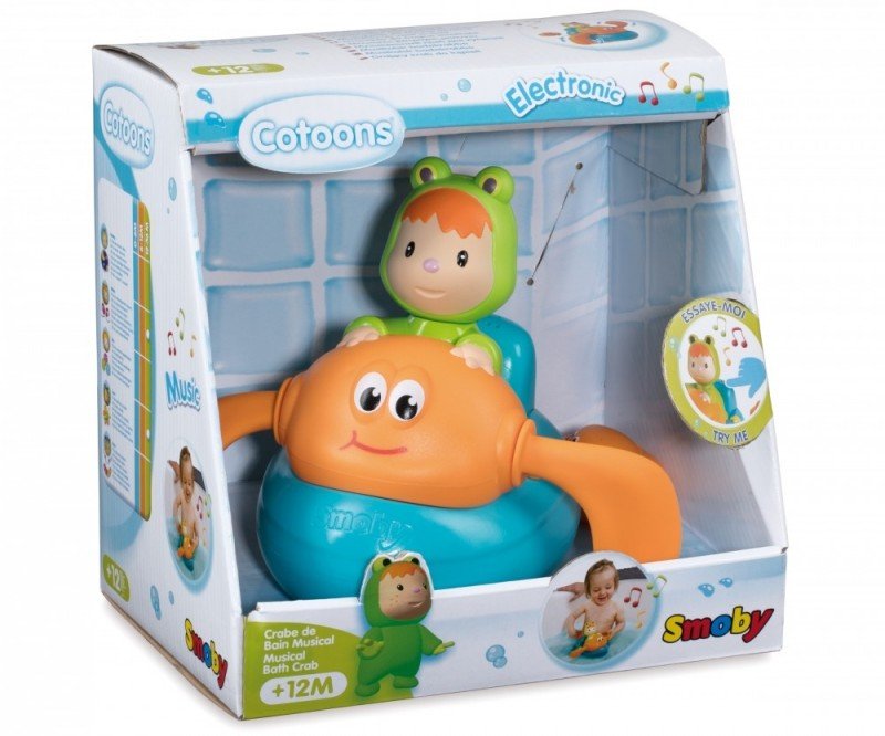 Smoby, Cotoons, muzykalny Krab - Cotoons | Sklep EMPIK.COM