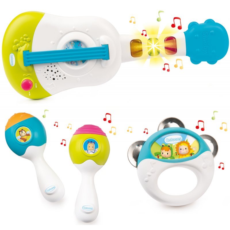 Smoby, Cotoons, zestaw instrumentów - Cotoons | Sklep EMPIK.COM