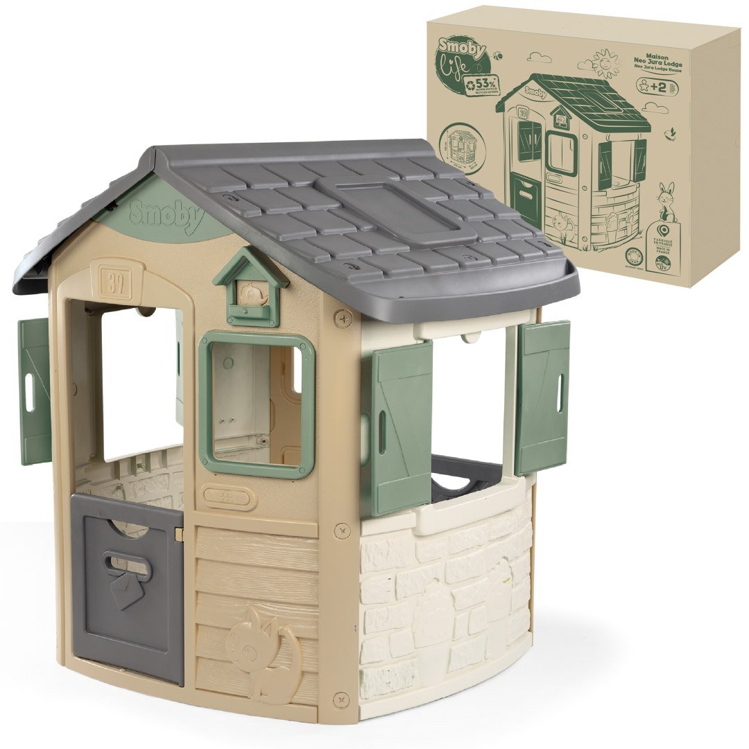 SMOBY Domek Ogrodowy Green Jura z Bioplastiku - Smoby | Sklep EMPIK.COM