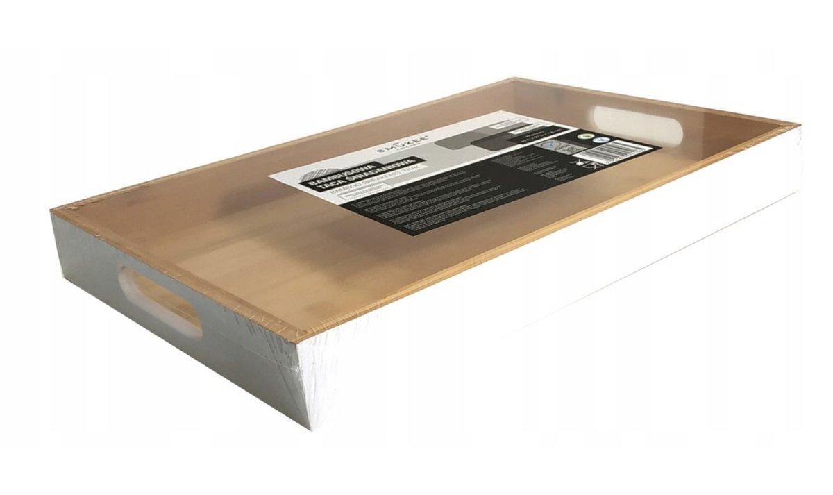 SMUKEE bambusowa taca śniadaniowa 40.5x27,5 cm - SMUKEE | Sklep EMPIK.COM