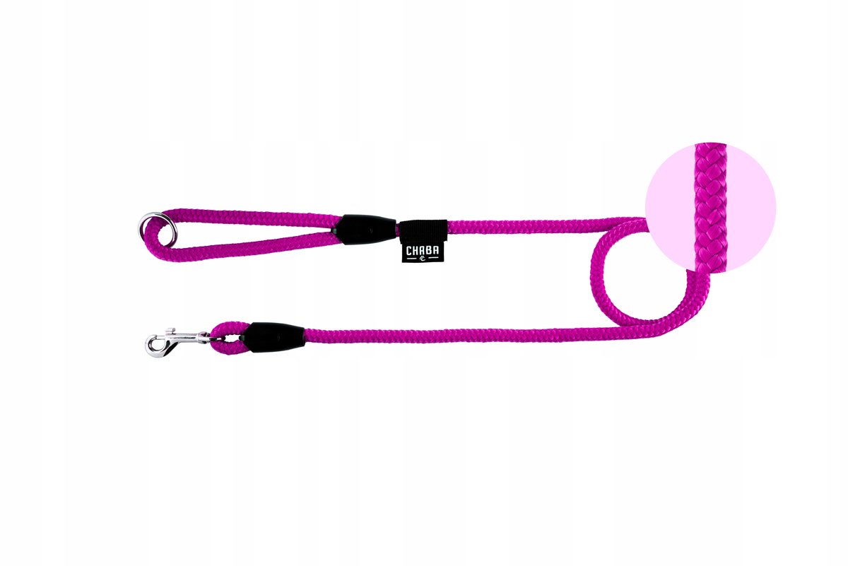 Smycz dla Dużego Psa Mocna Gruba Linka Przepinana Regulowana DŁ 1,3M/1,4CM - Chaba | Sklep EMPIK.COM