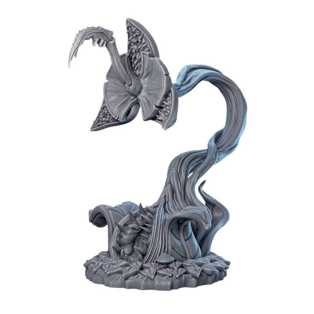 Snatcher Roślina Kwiat Zabójca Figurka 14k + BONUS do DND D&D druk 3D ...