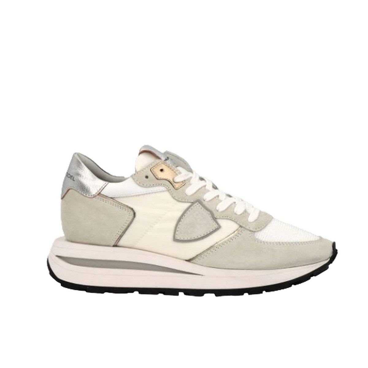 sneaker donna philippe model - tropez haute low woman - bianco - Inna ...