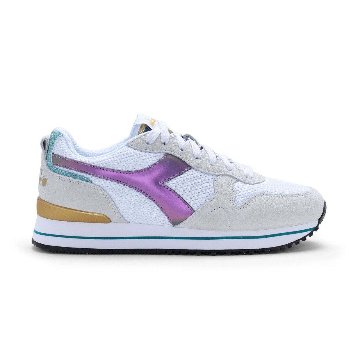 Sneakersy damskie DIADORA OLYMPIA PLATFORM GLITTER RAINBOW WN-36 - Diadora | Sport Sklep EMPIK.COM