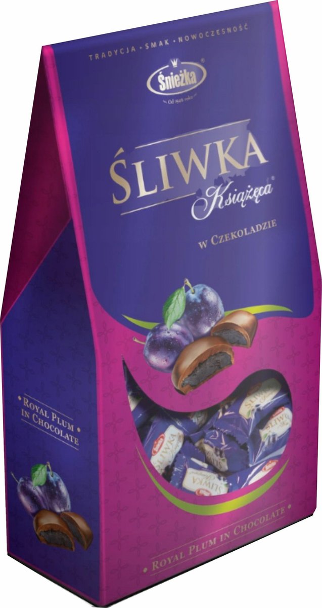 ŚNIEŻKA CUKIERKI 160G ŚLIWKA KSIĄŻKA W CZEKOLADZIE - Inna marka | Sklep EMPIK.COM
