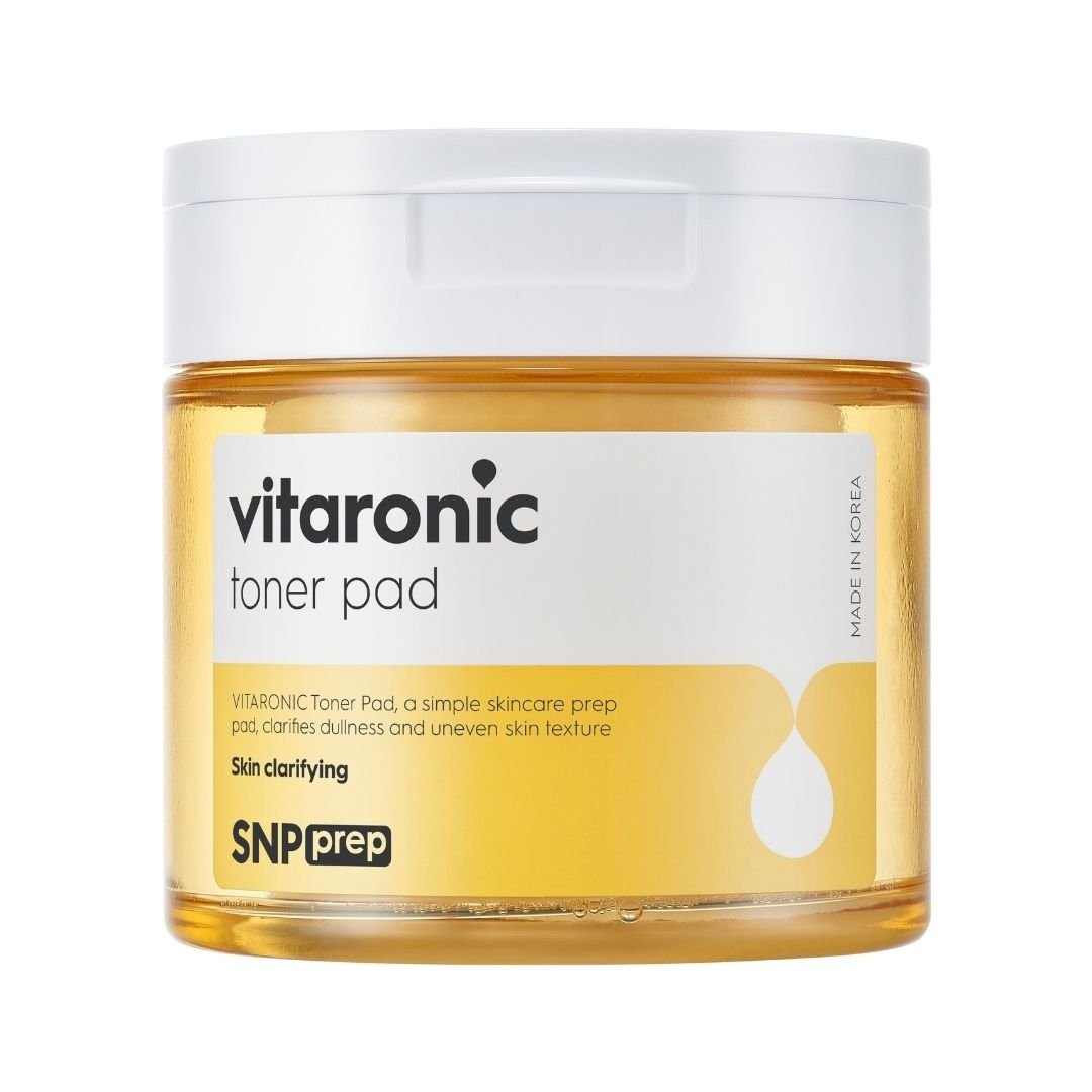 SNP Prep Vitaronic, Rozświetlające płatki tonizujące, Toner Pad, 60 szt ...