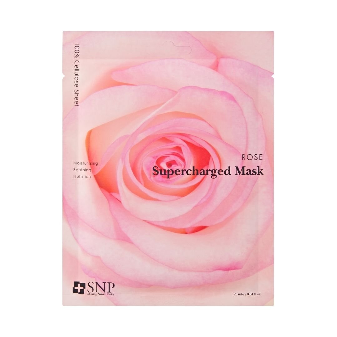 Snp, Rose Supercharged Mask, Nawilżająca Maska W Płachcie Z Różą, 25 Ml ...