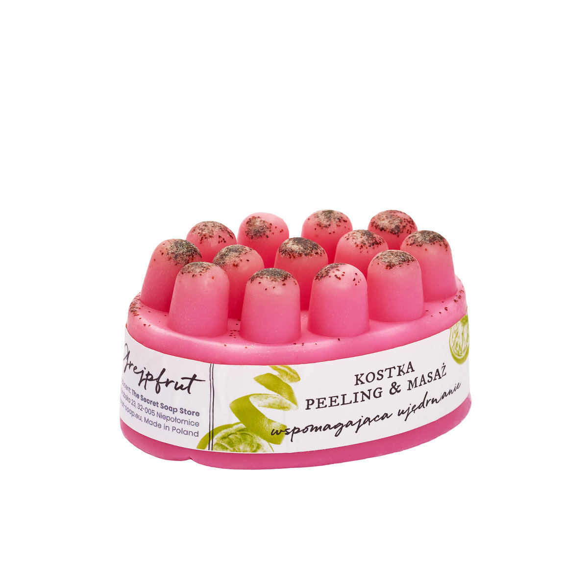 Soap&Friends, Kostka peelingująco-masująca Grejpfrut 150g | Sklep EMPIK.COM