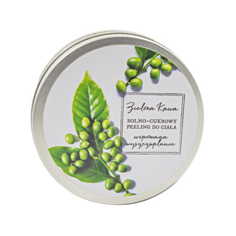 Soap&Friends, Solno-cukrowy peeling do ciała, Zielona kawa, 220 g ...