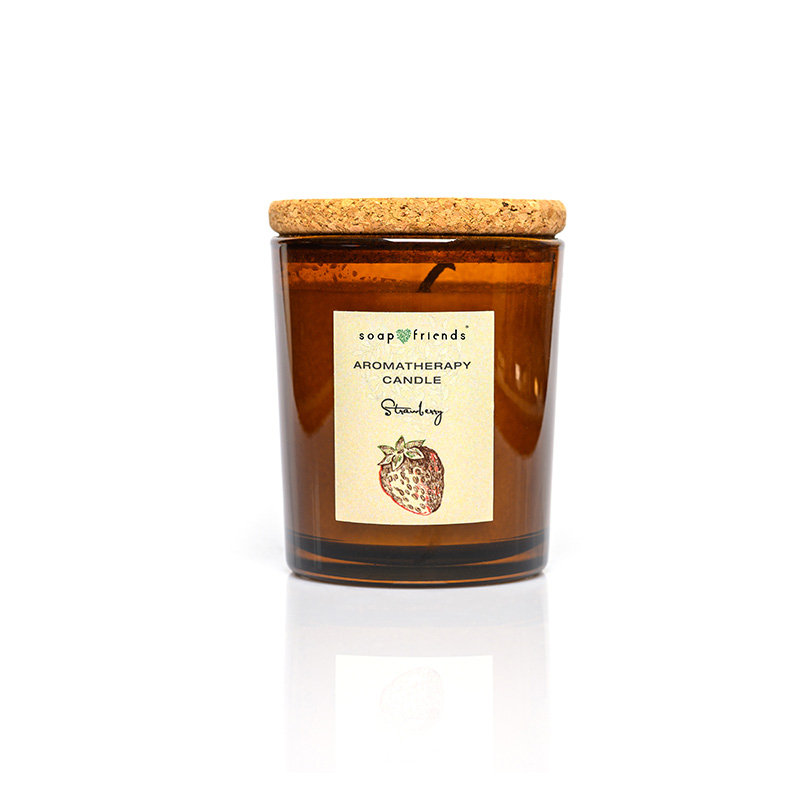 Soap&Friends, Świeca do aromaterapii Truskawka 230 ml - Soap&Friends ...