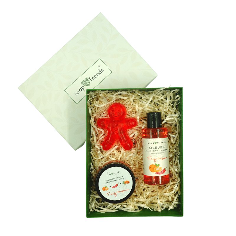 Soap&Friends, Zestaw kosmetyków do pielęgnacji Pikantna Mandarynka, 3 ...