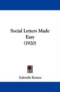 Social Letters Made Easy (1920) - Rosiere Gabrielle | Książka w Empik