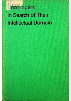 Sociologists in Search of their Intellectual Domain - | Książka w Empik