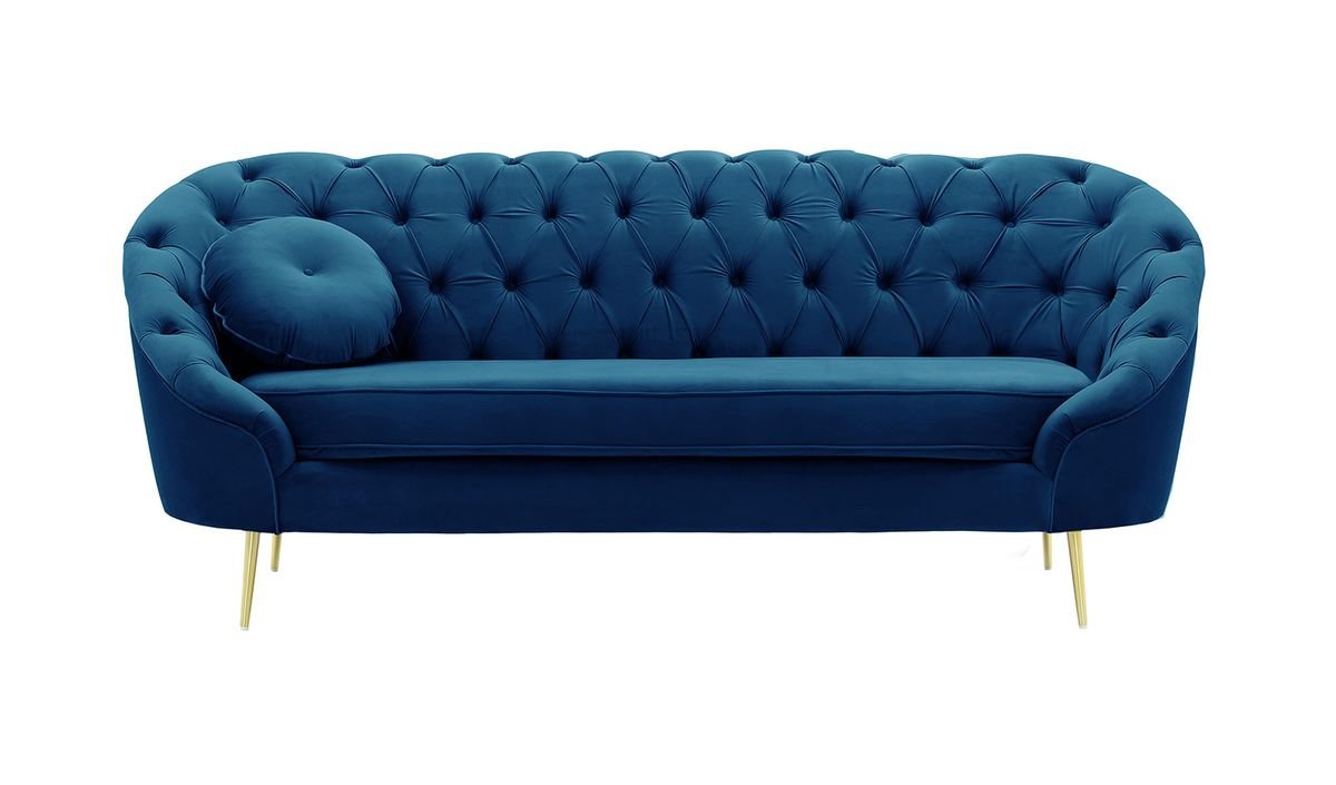 Sofa 2,5-osobowa Kooper pikowana-Velluto 11 - Inna marka | Sklep EMPIK.COM