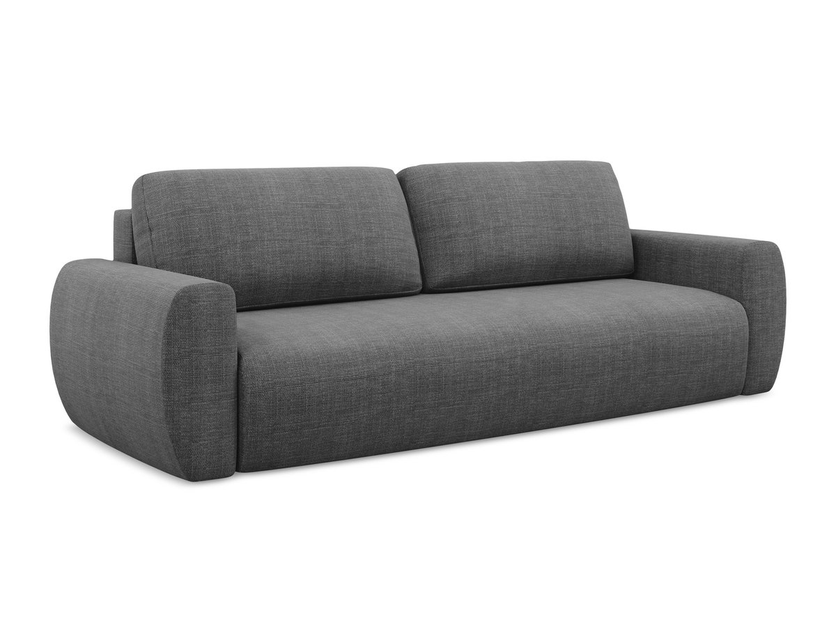 Sofa 3-os. z funkcją spania Anela tk.str 245x93 cm ciemny szary ...