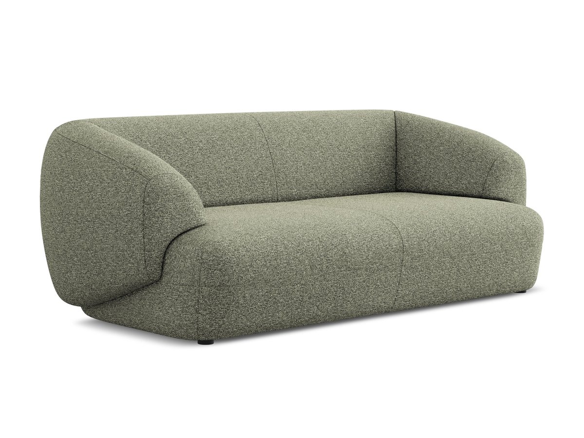 Sofa 3-osobowa Moana tk.str 212x98 cm oliwkowy - makamii | Sklep EMPIK.COM