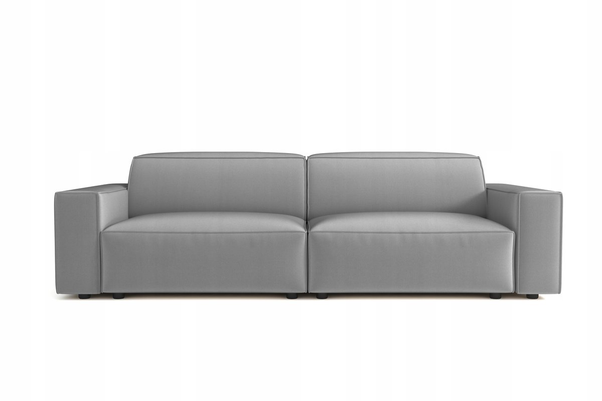 Sofa Modułowa Dwuosobowa California Tkanina Matt Velvet Szary 244Cm ...