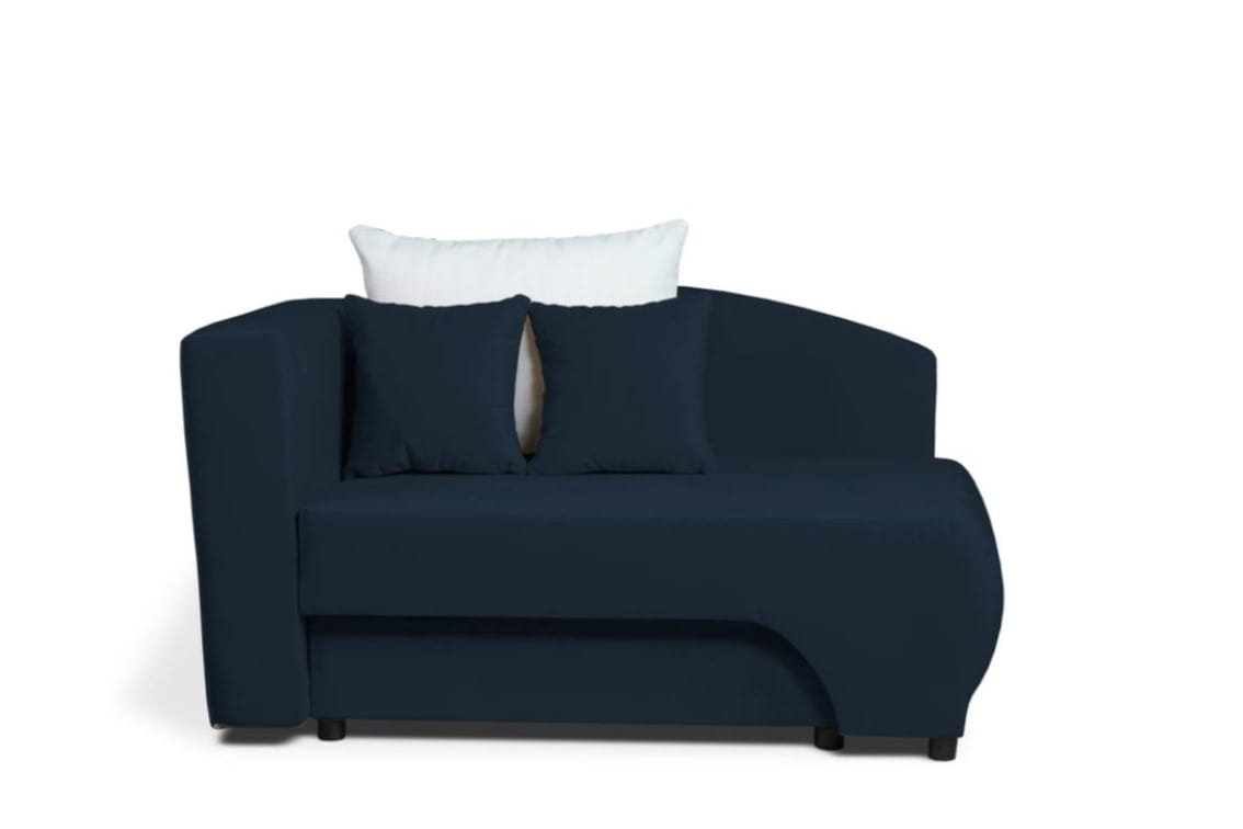 sofa MOON, 1-osobowa rozkładana, granatowy - Inna marka | Sklep EMPIK.COM
