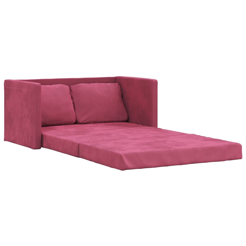 Sofa podłogowa 2w1 aksamitna 122x70x55cm (winna cz - Inna marka | Sklep ...
