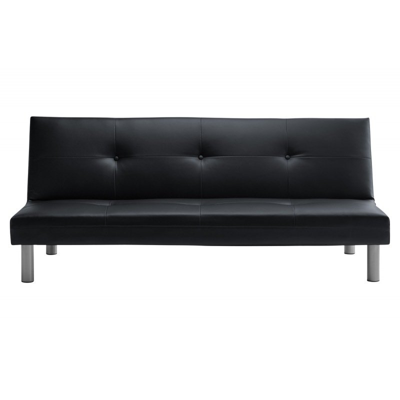 Sofa rozkładana LECTUS Nutricia, czarna - Lectus | Sklep EMPIK.COM