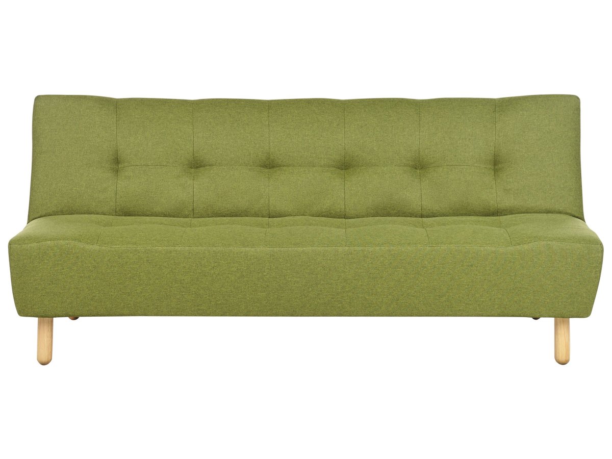 Sofa rozkładana zielona ALSTEN - Beliani | Sklep EMPIK.COM