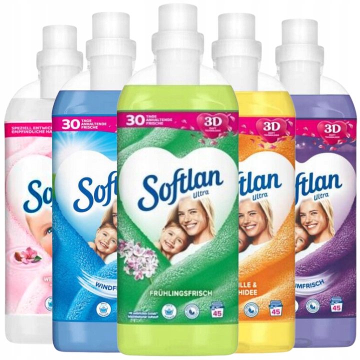Softlan Ultra Płyn do Płukania Mix Zapachów 5x1L - Softlan | Sklep ...