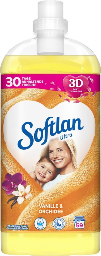 Softlan Ultra Płyn Do Płukania Wanilia Orchidea 1,3L - Softlan | Sklep ...