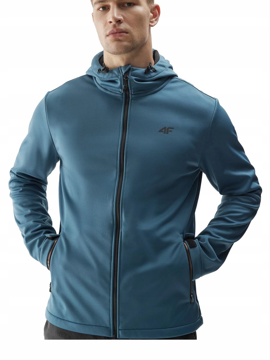 Softshell Kurtka Męska 4F 4Faw23Tsofm156-32S Z Membraną Jesienna M - 4F | Sport Sklep EMPIK.COM