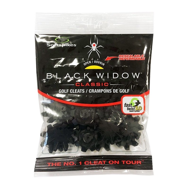 SoftSpikes Black Widow Spikes Fast Twist (18 szt.) spiki golfowe - Inny ...