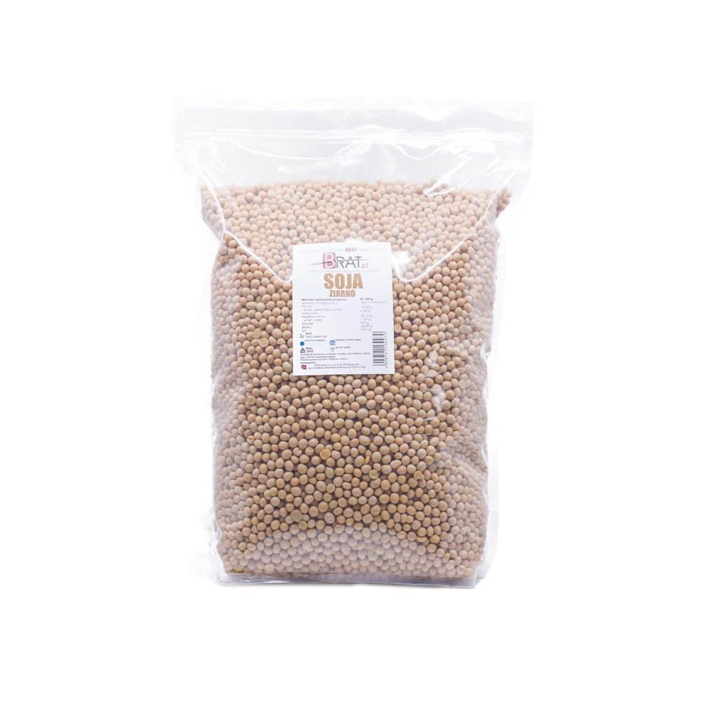Soja ziarno 5kg - Brat | Sklep EMPIK.COM