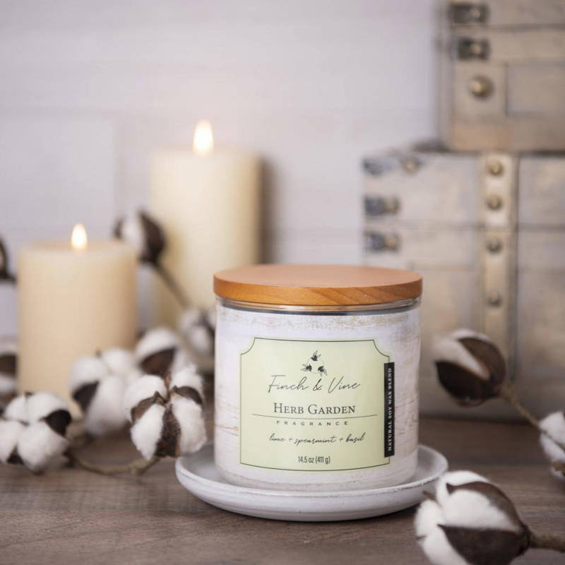 Sojowa świeca zapachowa 3 knoty Colonial Candle Finch & Vine 411 g ...