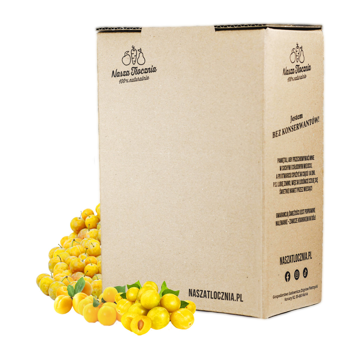 Sok 100% MIRABELKA tłoczony z mirabelki śliwka 3L - Inna marka | Sklep EMPIK.COM