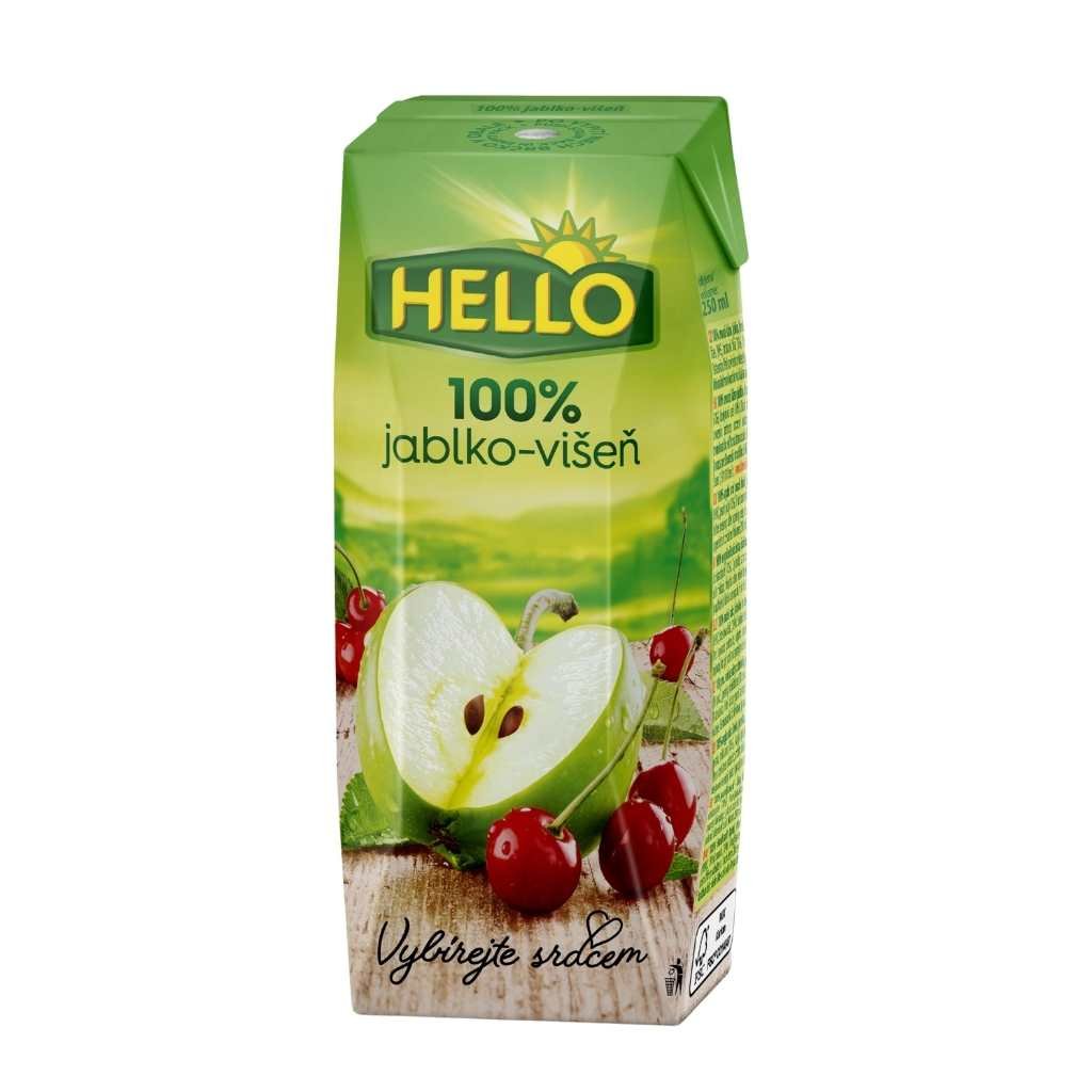 Sok jabłkowo-wiśniowy Hello, 250ml - Inna marka | Sklep EMPIK.COM