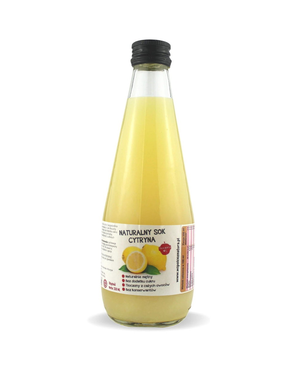 Sok z Cytryn 100% 300ml - Tłocznia Szymanowice | Sklep EMPIK.COM